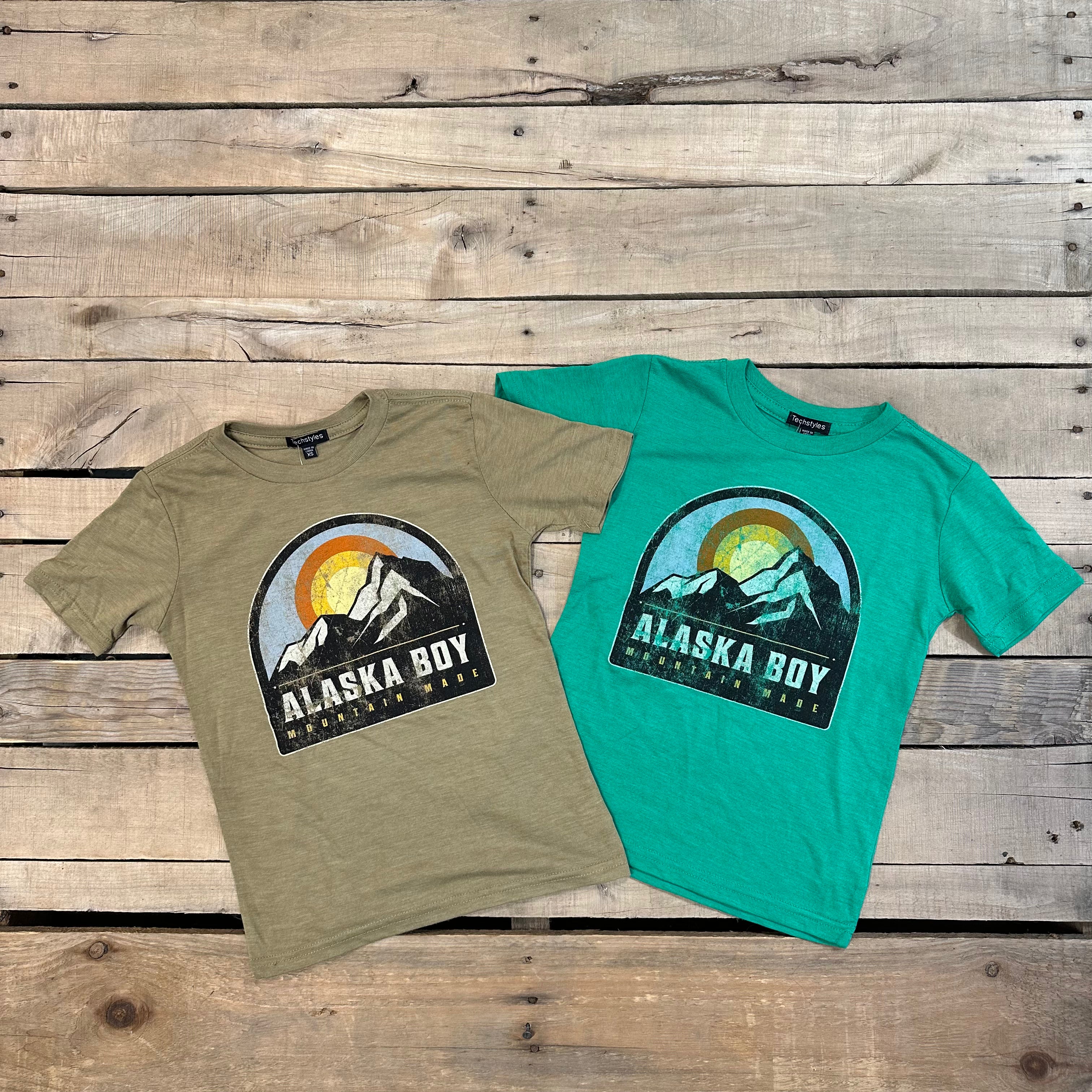 Alaska Boy Mountain Made T-Shirt – Alaska Chicks Co
