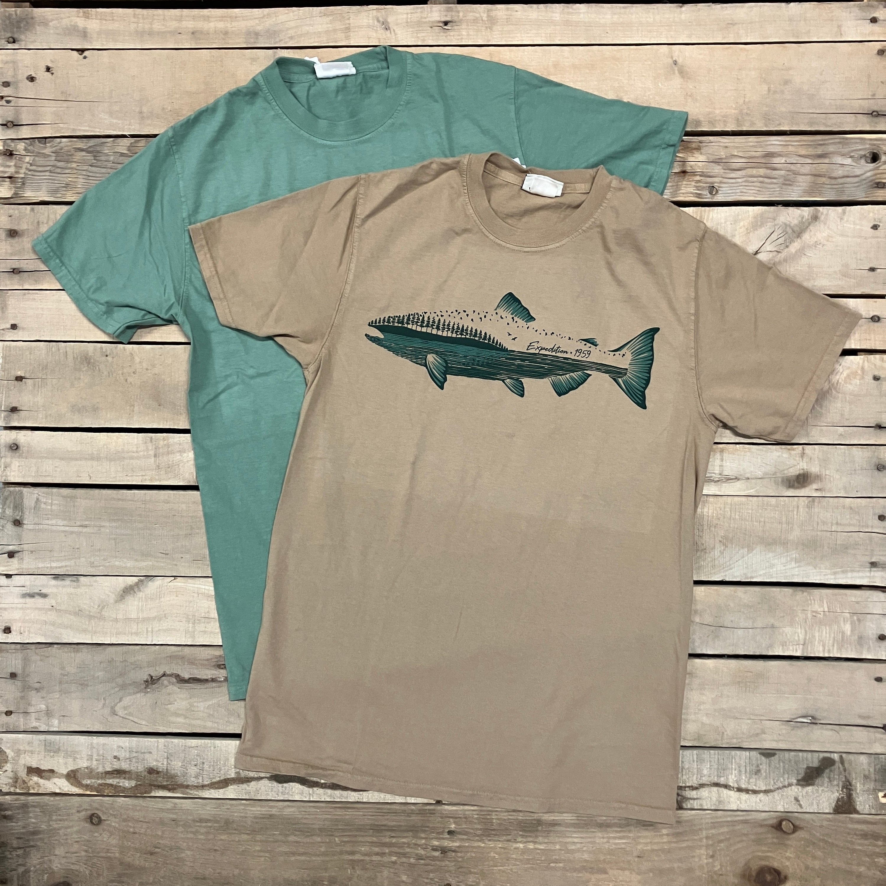 Salmon T-Shirt – Alaska Chicks Co