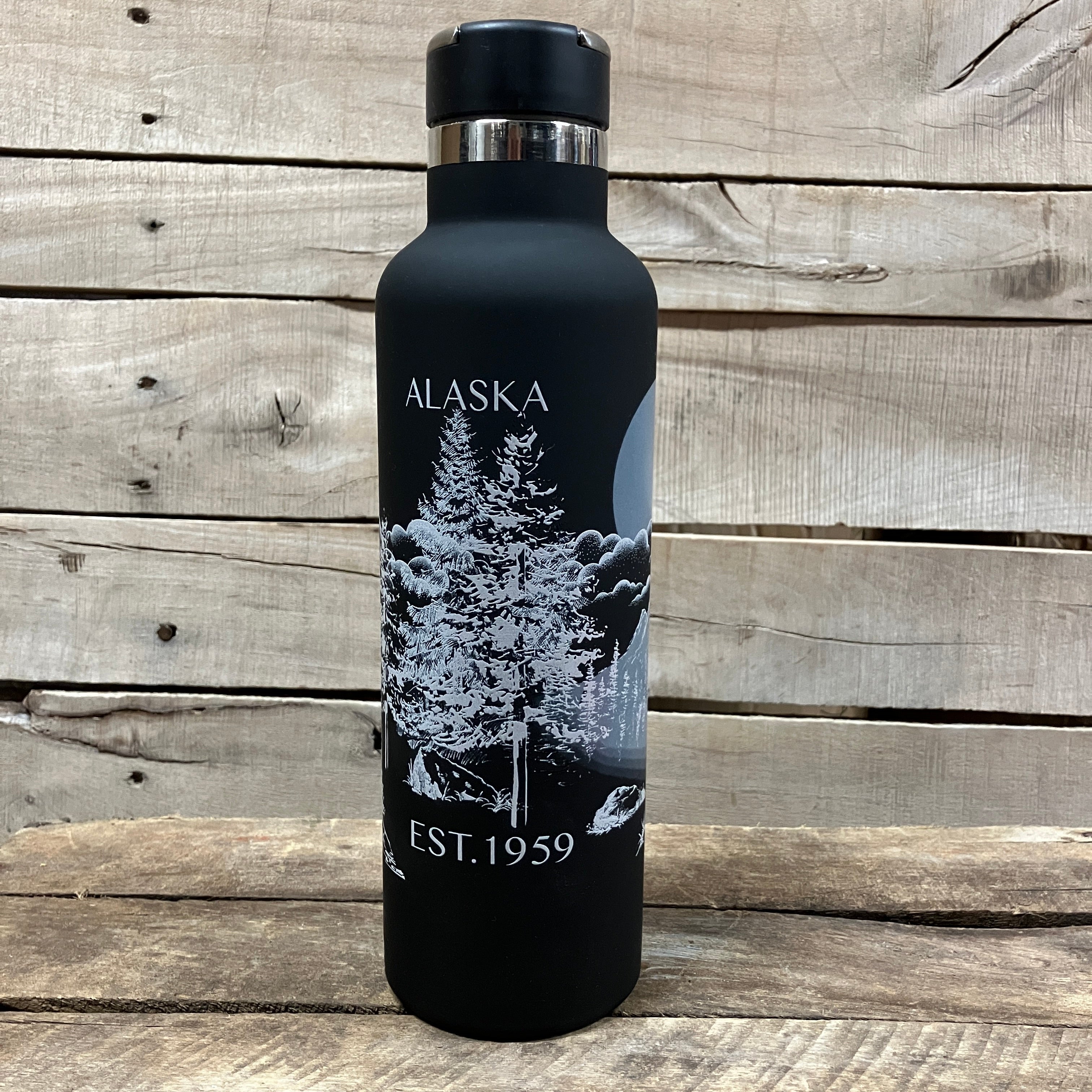 Alaska 1959 Water Bottle – Alaska Chicks Co
