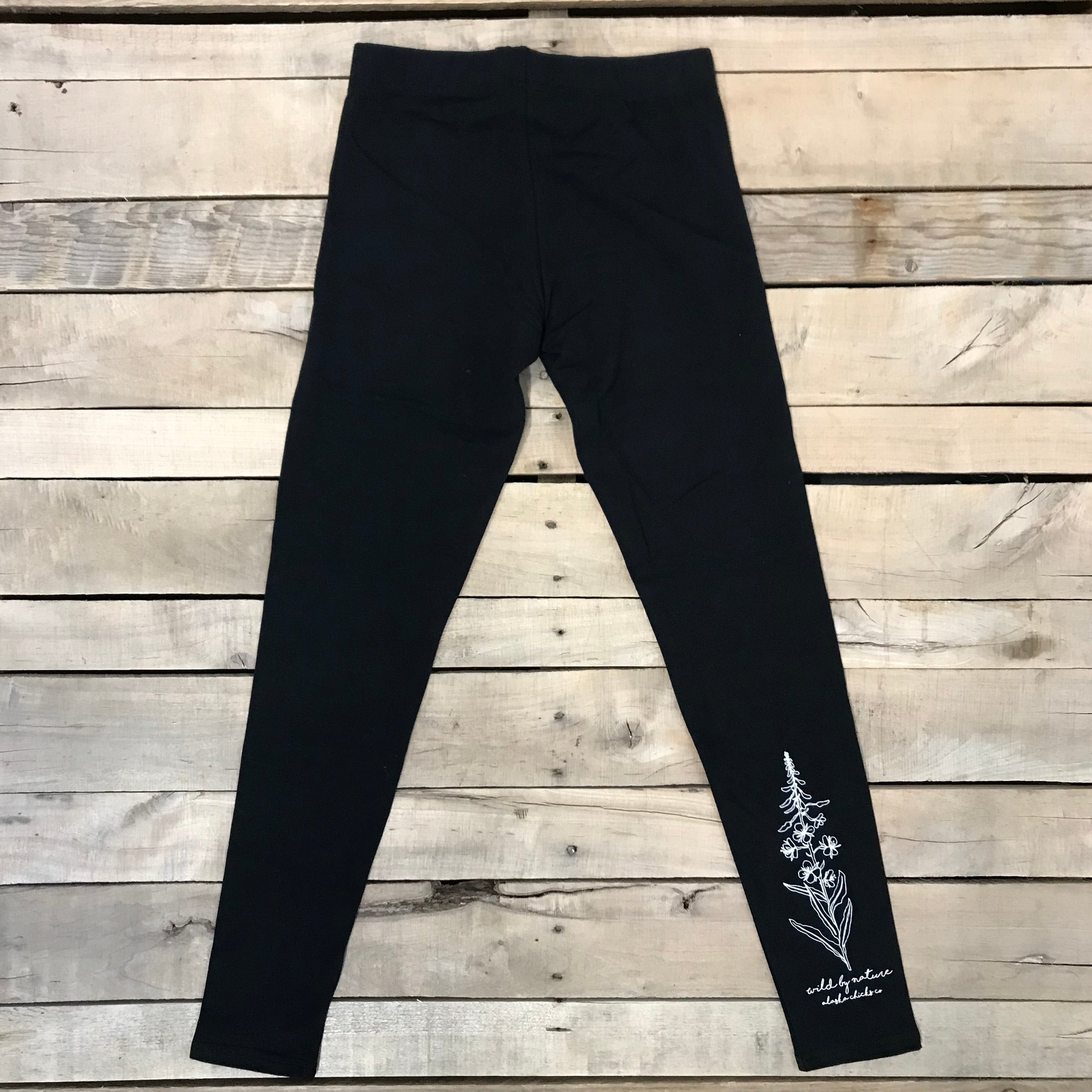 Fireweed Cotton Leggings – Alaska Chicks Co